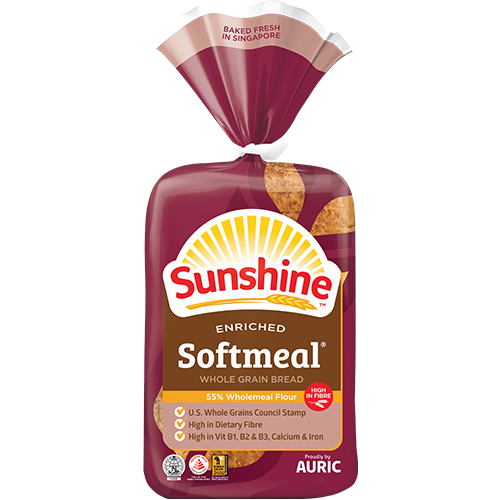 Enriched Softmeal® Whole Grain (400g) : Sunshine Bakeries