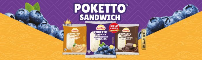 NEW SOFT AND TASTY CRUSTLESS SANDWICH : Sunshine Bakeries