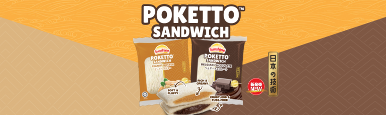 NEW SOFT AND TASTY CRUSTLESS SANDWICH : Sunshine Bakeries